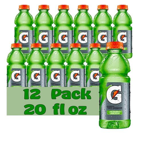Gatorade Lime Cucumber Thirst Quencher Electrolyte Enhanced Sports Drink 20 Fl Oz Plastic Bottle ...