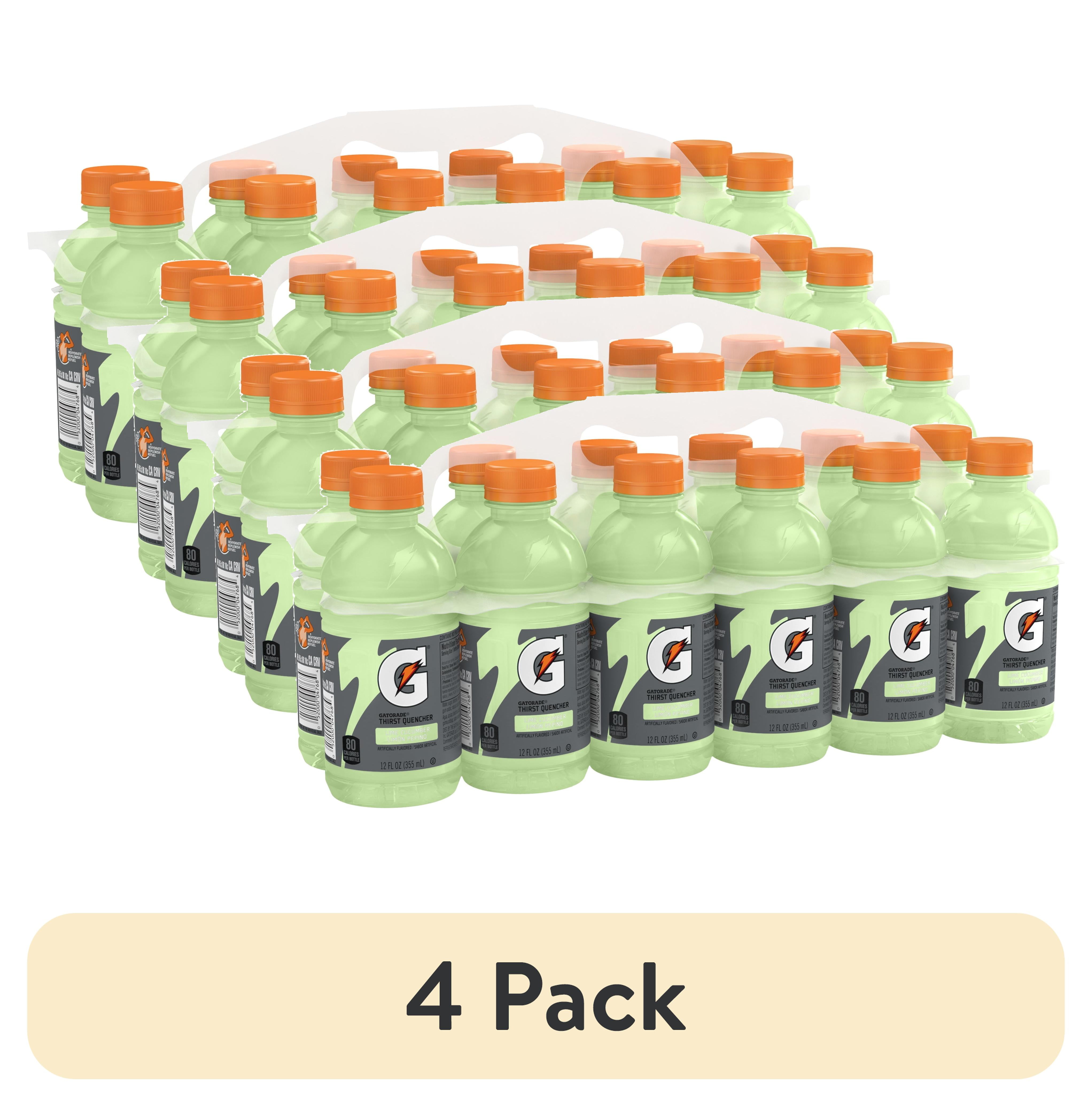 (4 pack) Gatorade Lime Cucumber Thirst Quencher Sports Drink, 12 oz, 12 Pack Bottles - Walmart.com