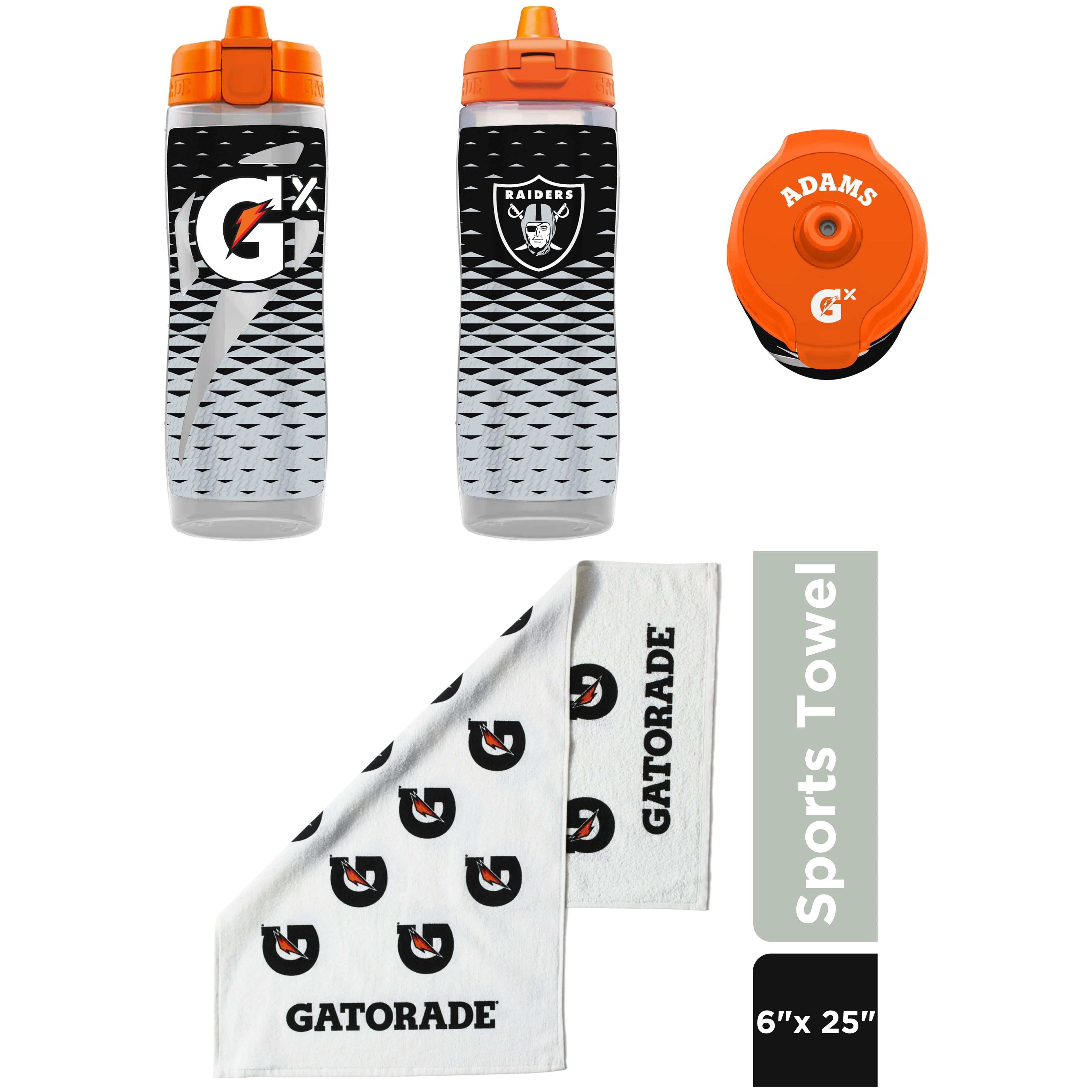 Gatorade NFL Essentials - Las Vegas Raiders 30oz Squeeze Bottle + Sport ...