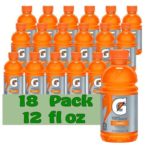 Gatorade Orange Thirst Quencher Electrolyte Enhanced Sports Drink 12 Fl ...