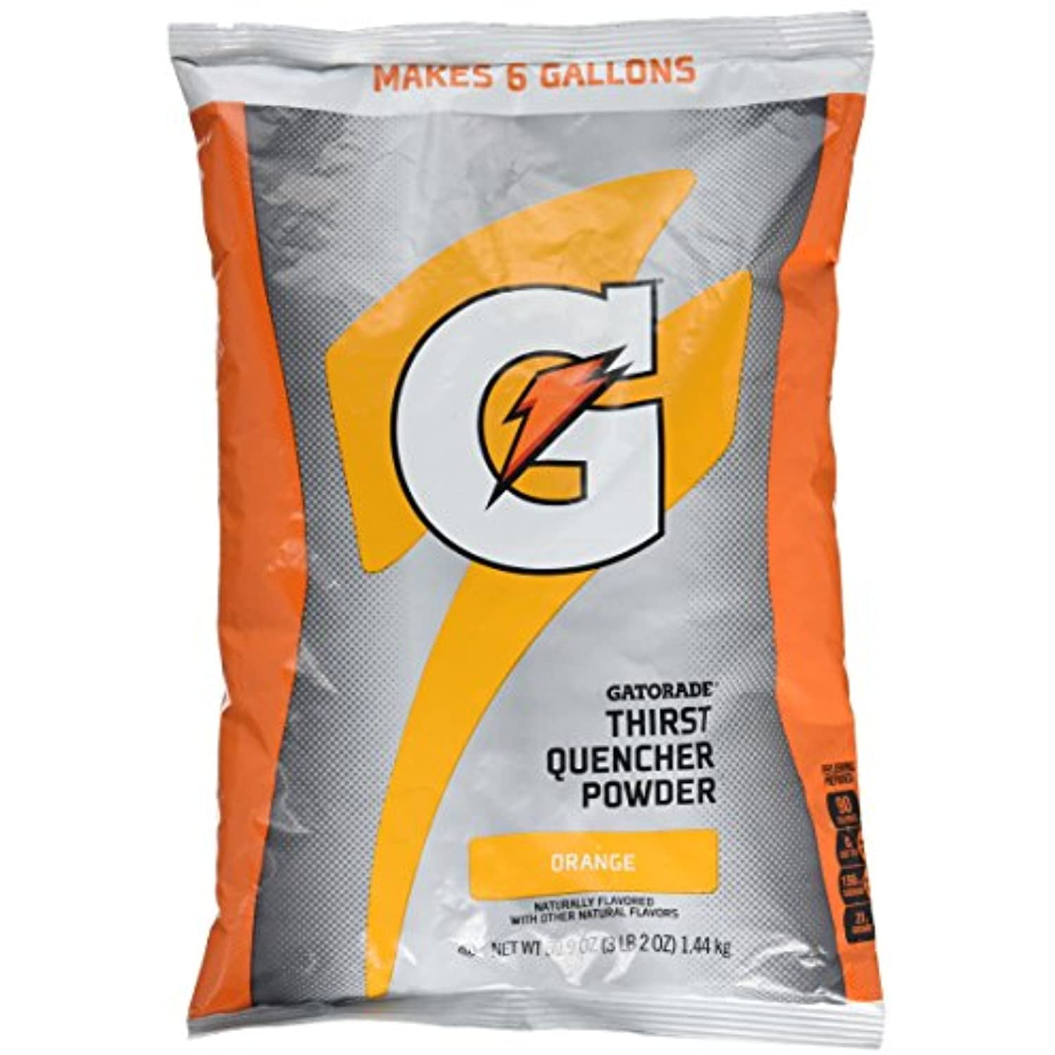 Gatorade Orange Thirst Quencher Powder Mix 51Oz Packet Makes 6 Gallons ...