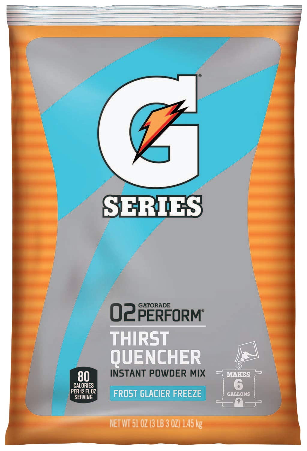 Gatorade Original Powdered Drink Mix, Glacier Freeze, 51Oz Packet, 14 ...