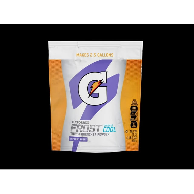 Gatorade Original Powdered Drink Mix, Riptide Rush, 21 Ounces Packets ...