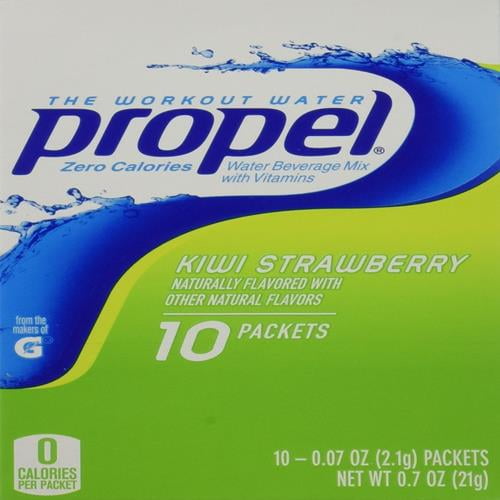 Gatorade Propel Powder Sticks Kiwi Strawberry, 10-Count (Pack Of 6 ...