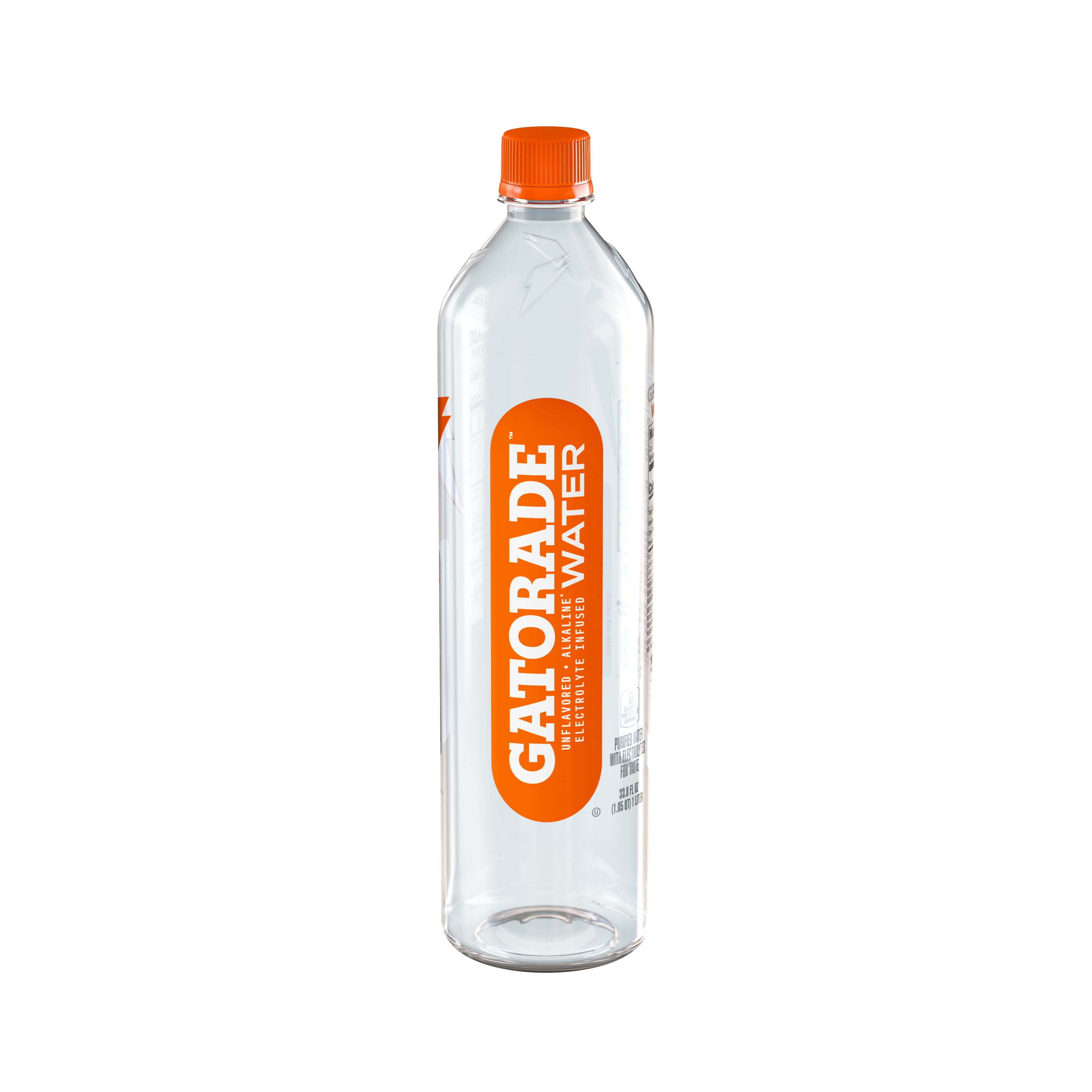 (2 pack) Gatorade Purified Water, Unflavored, 33.8 Fl Oz - Walmart.com