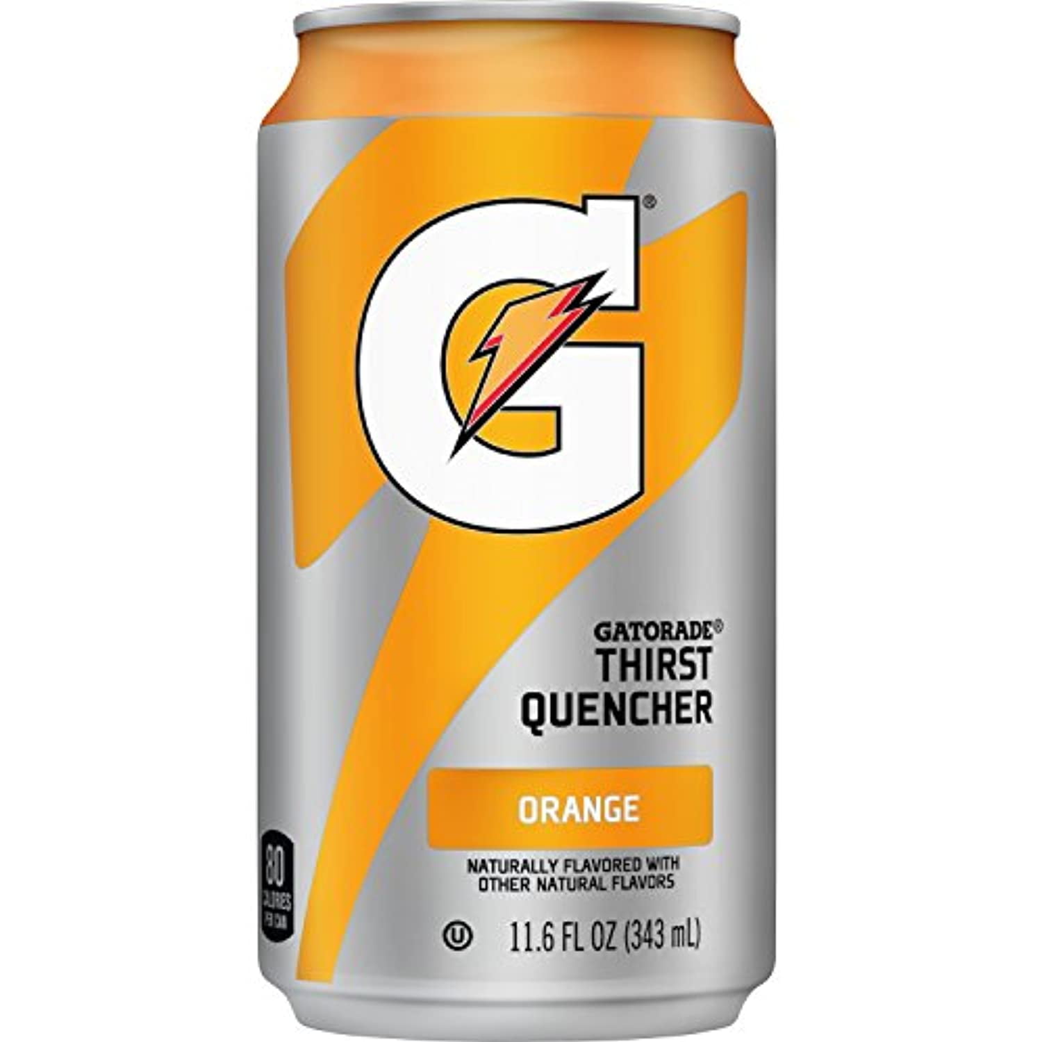 Gatorade Thirst Quencher, 24 Count, 11.6 Oz Cans, Orange, 278.4 Fl Oz ...