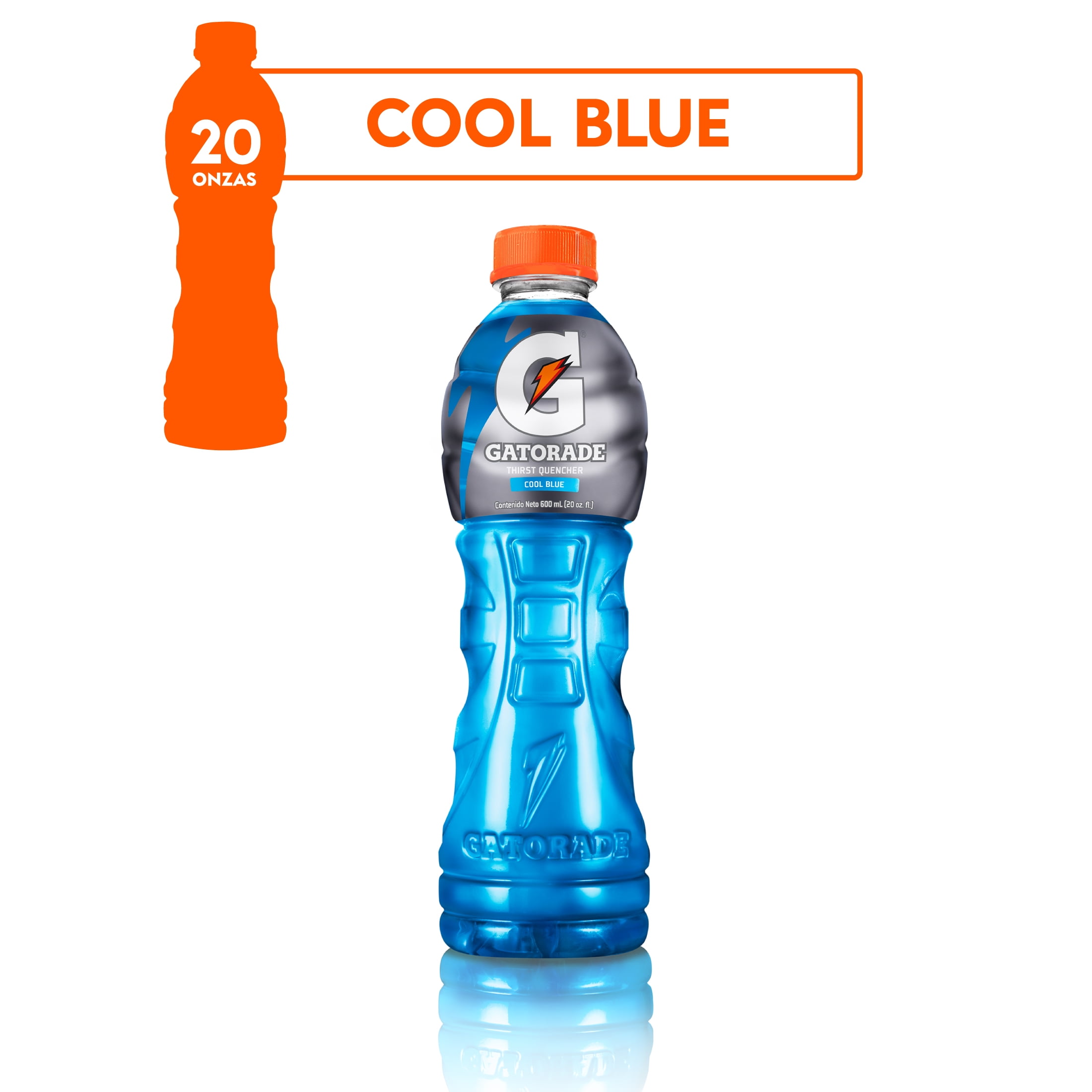 Gatorade Thirst Quencher, Cool Blue, 20.28 fl oz Bottle - Walmart.com
