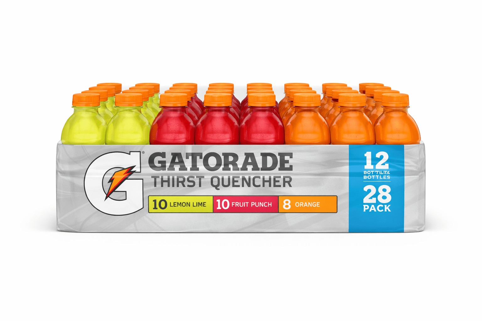 Gatorade Thirst Quencher Core Variety Pack Sports Drink, Lemon Lime ...