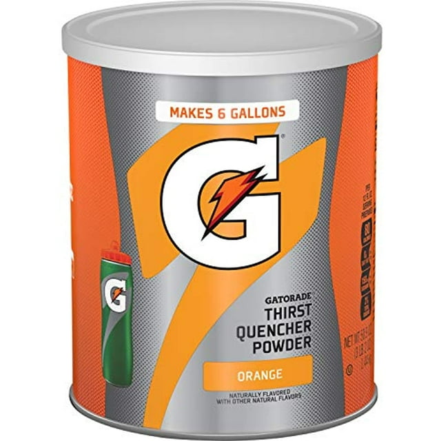 Gatorade Thirst Quencher Drink, Orange, 51 Fluid Ounce Powder, 1 Count ...