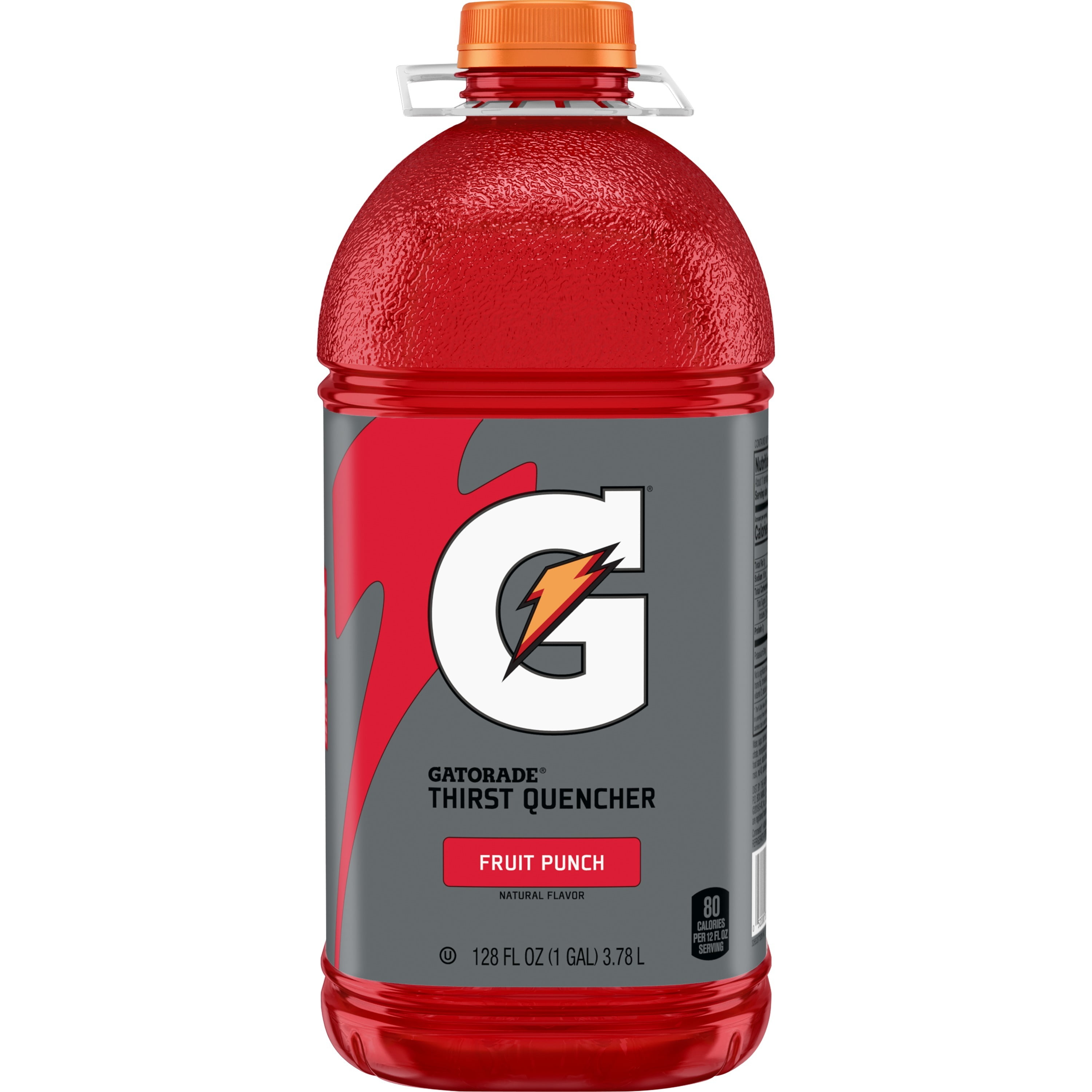 Gatorade Thirst Quencher Fruit Punch Sports Drink, 128 fl oz, 1 Count ...