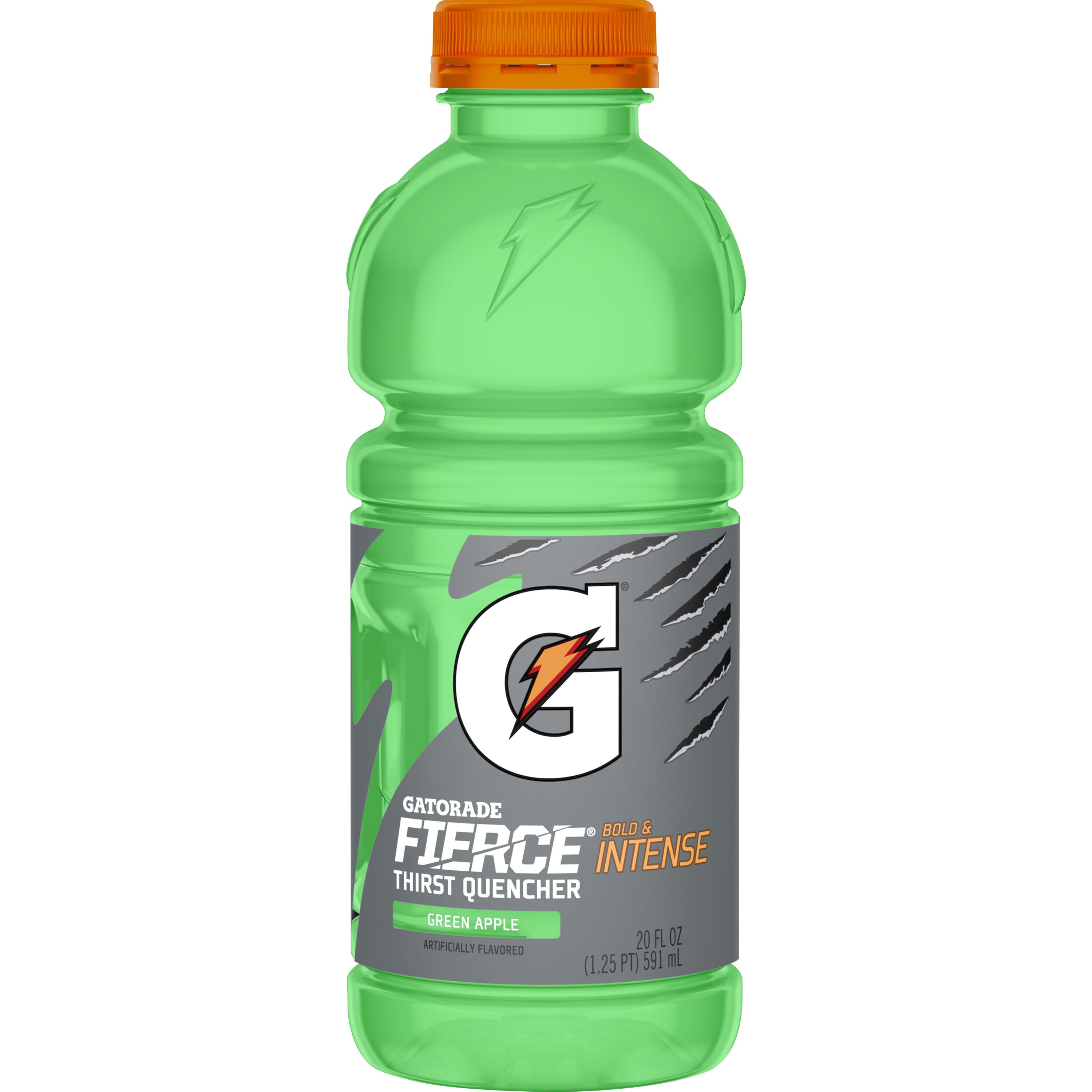 Gatorade Thirst Quencher Green Apple Sports Drink, 20 oz, 1 Count ...