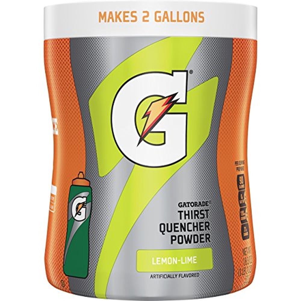 Gatorade Thirst Quencher Lemon-Lime Drink Powder (Pack of 12) - Walmart.com