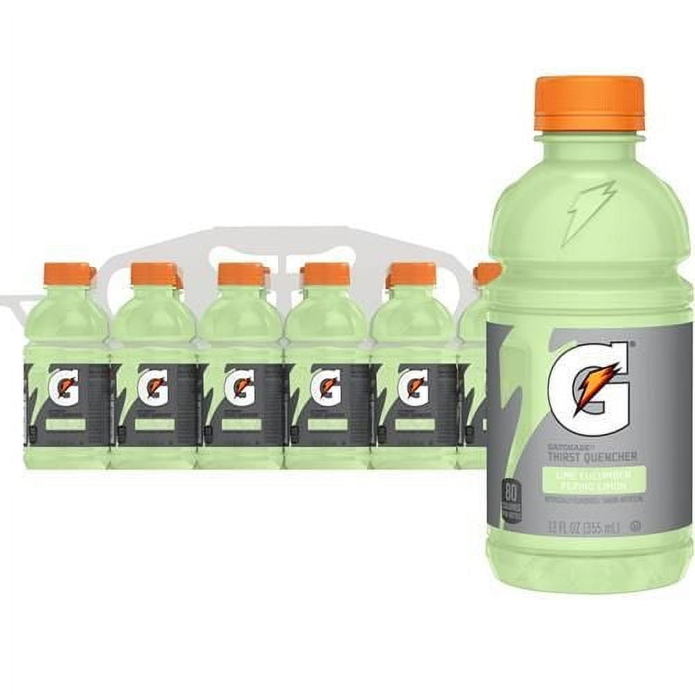 Gatorade Thirst Quencher, Lime Cucumber, 12 Fl Oz Bottles, 12 Pack ...