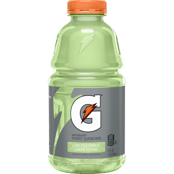 Gatorade Thirst Quencher Lime Cucumber Sports Drink, 32 oz, , 1 Count Bottle - Walmart.com