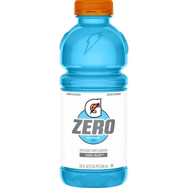Gatorade Zero Cool Blue, 20 Oz Bottle - Walmart.com