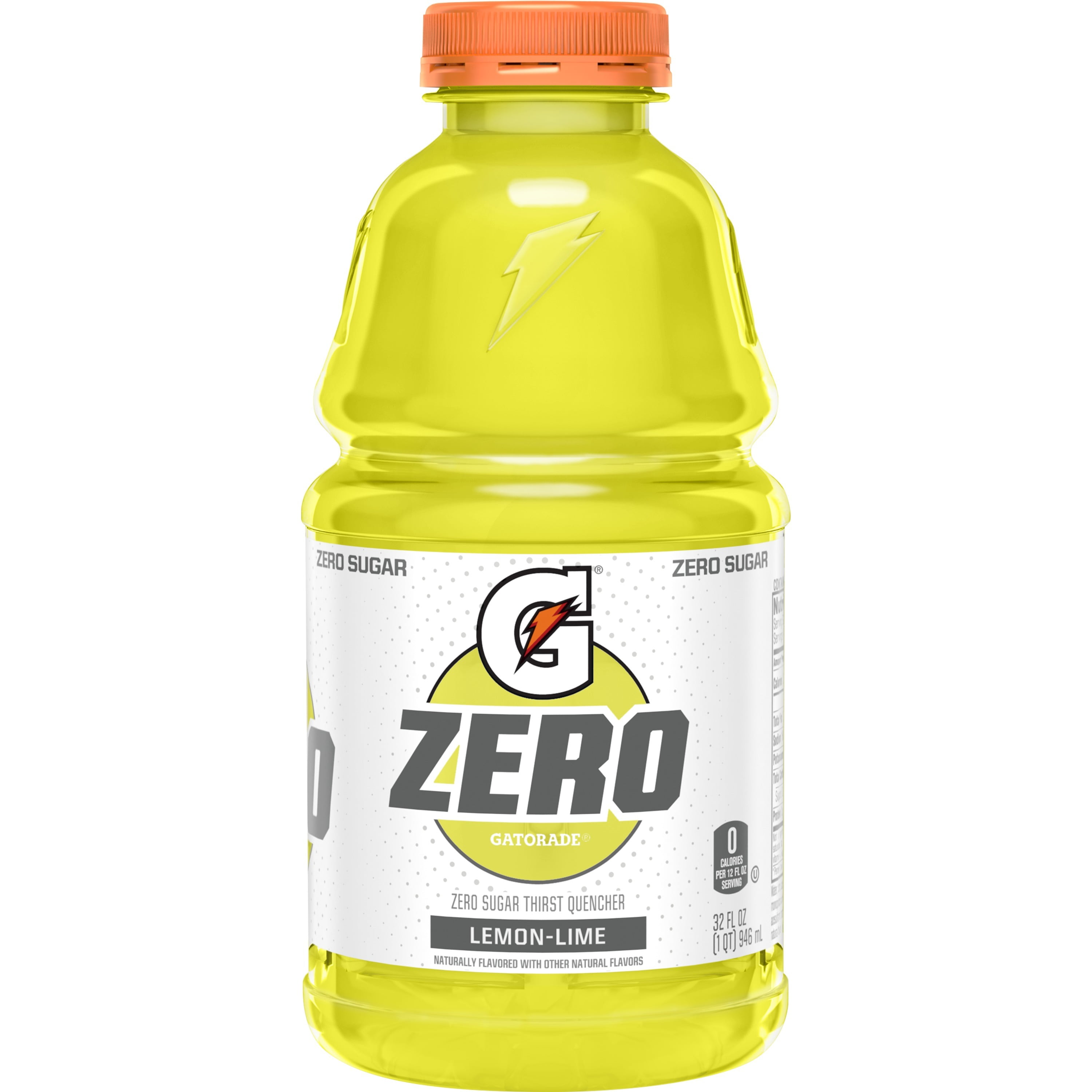 Gatorade Zero Sugar Thirst Quencher Lemon Lime Sports Drink, 32 fl oz ...
