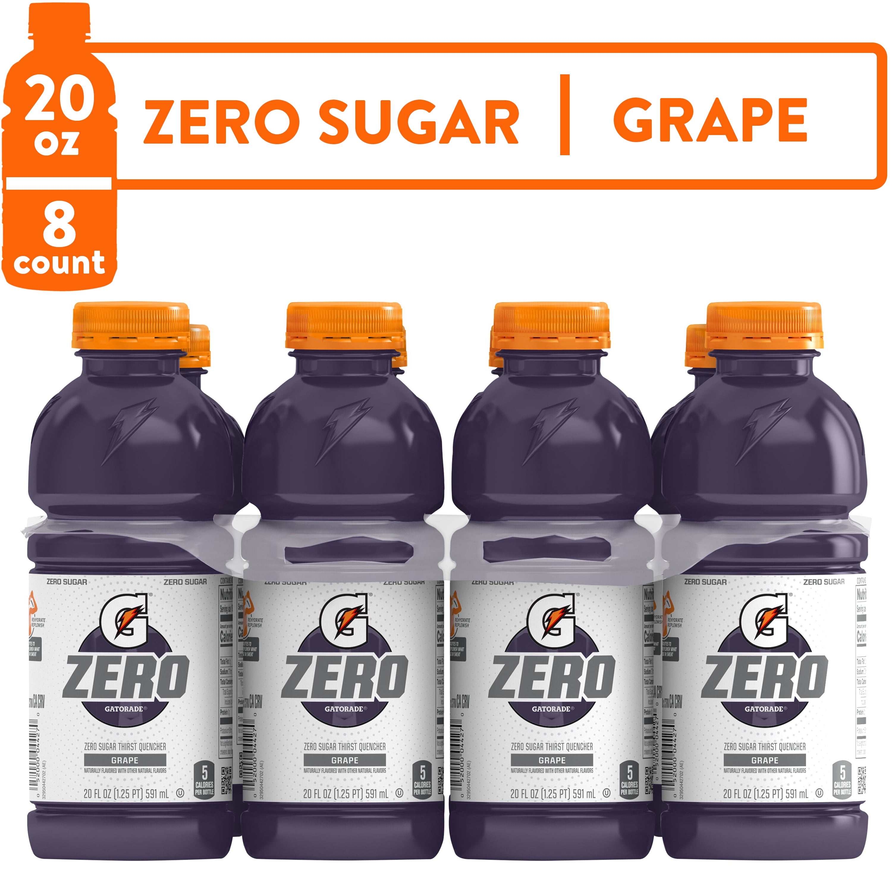 Gatorade Zero Thirst Quencher, Grape, 20 fl oz, 8 Nepal | Ubuy