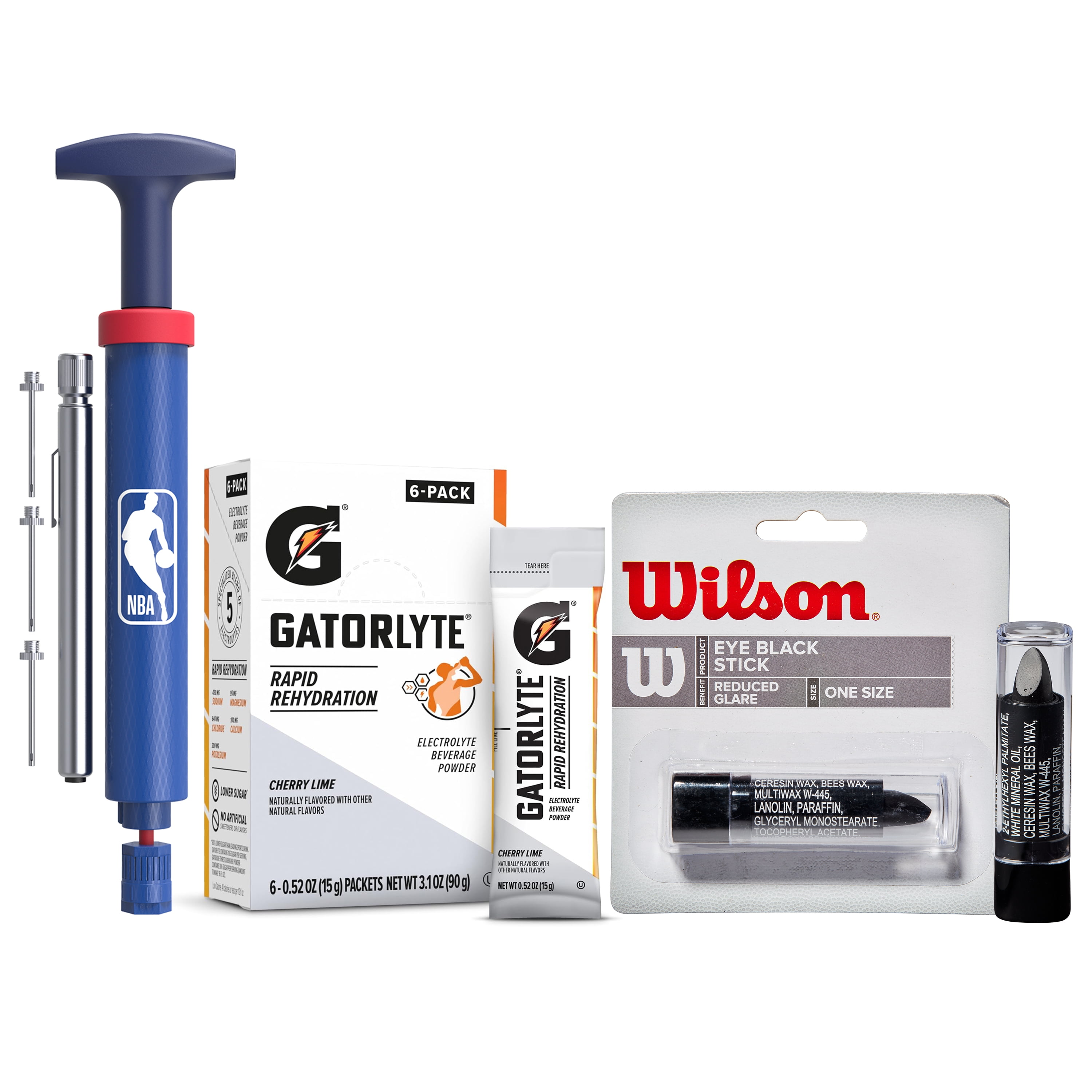 Wilson x Gatorade Basketball Court Essentials Kit - Includes Wilson NBA ...