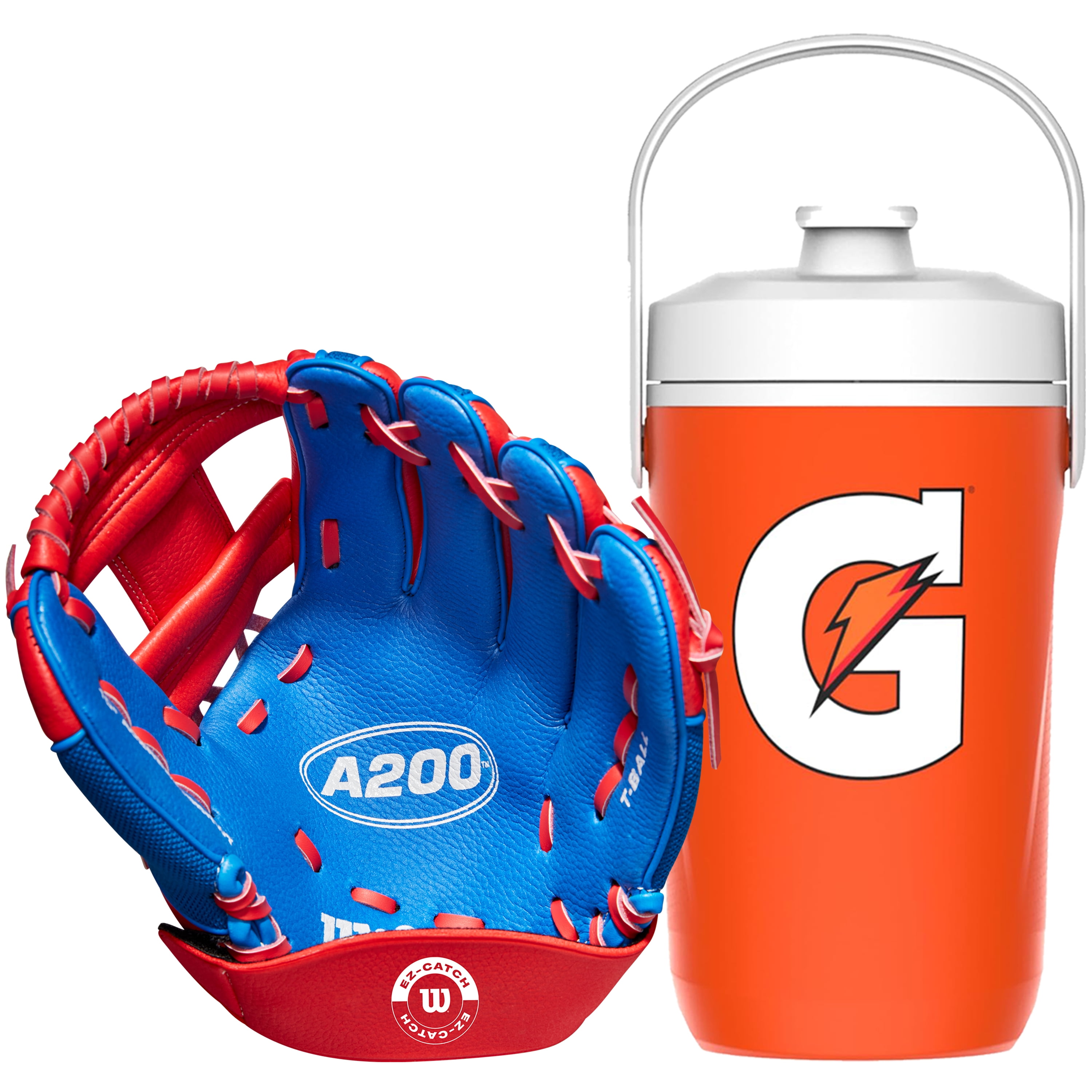 Wilson x Gatorade Ballpark Ready Baseball Kit - Includes Wilson A200 EZ ...