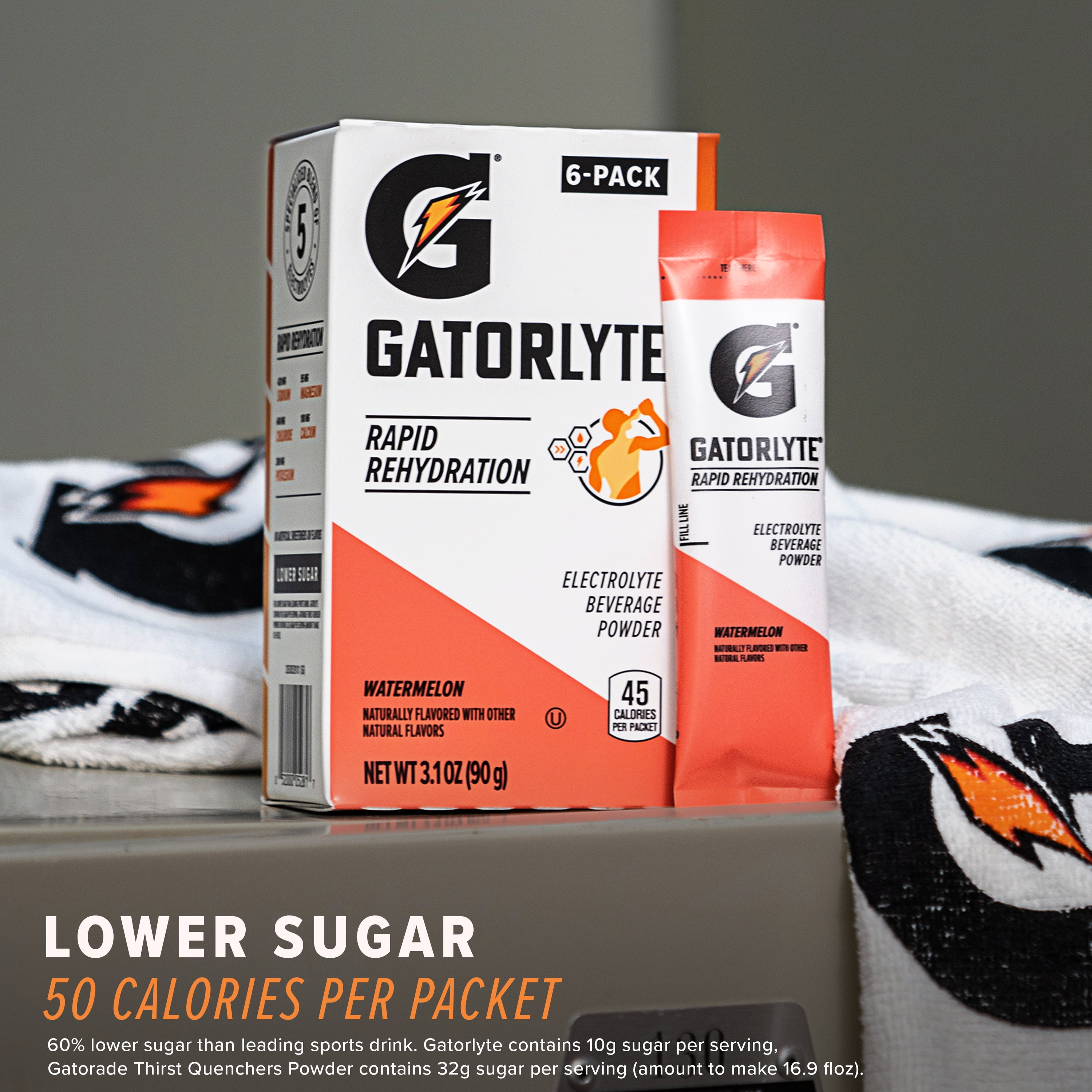 Gatorlyte Rapid Rehydration Electrolyte Beverage, Variety Pack,18 Pack ...