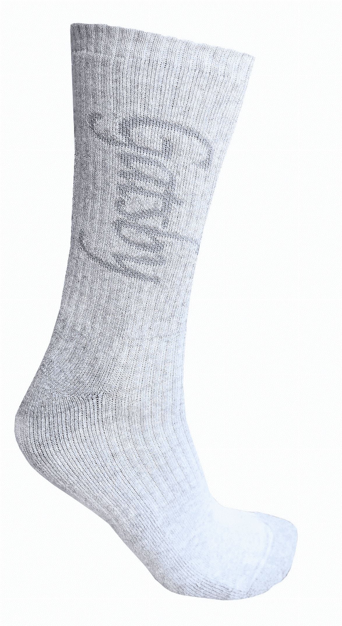 Gatsby Products Men's and Women's Soft Cotton Perfect Fit Sock, Gray ...