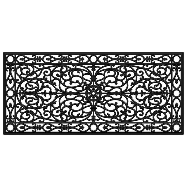 Gatsby Rubber Doormat, 22" x 48" - Walmart.com