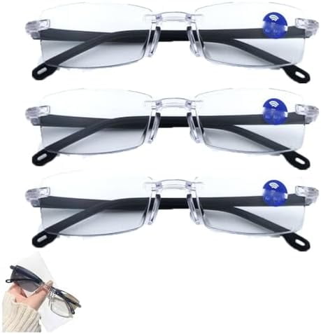 Gatteeey Intelligent Zoom Glasses,Zoom Function with Automatic ...