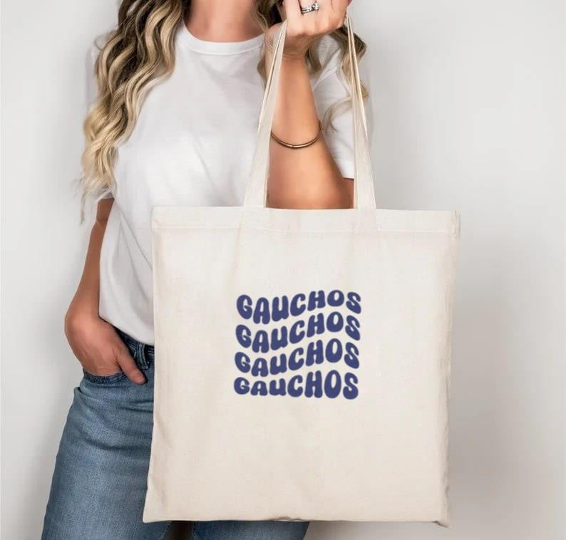 Gauchos UCSB Mascot Fan Pride Comfort Color Tote Bag - Walmart.com
