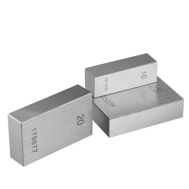 Gauge Block 83 Grade 0 Grade 1 Caliper Micrometer Block Gauge Tool ...
