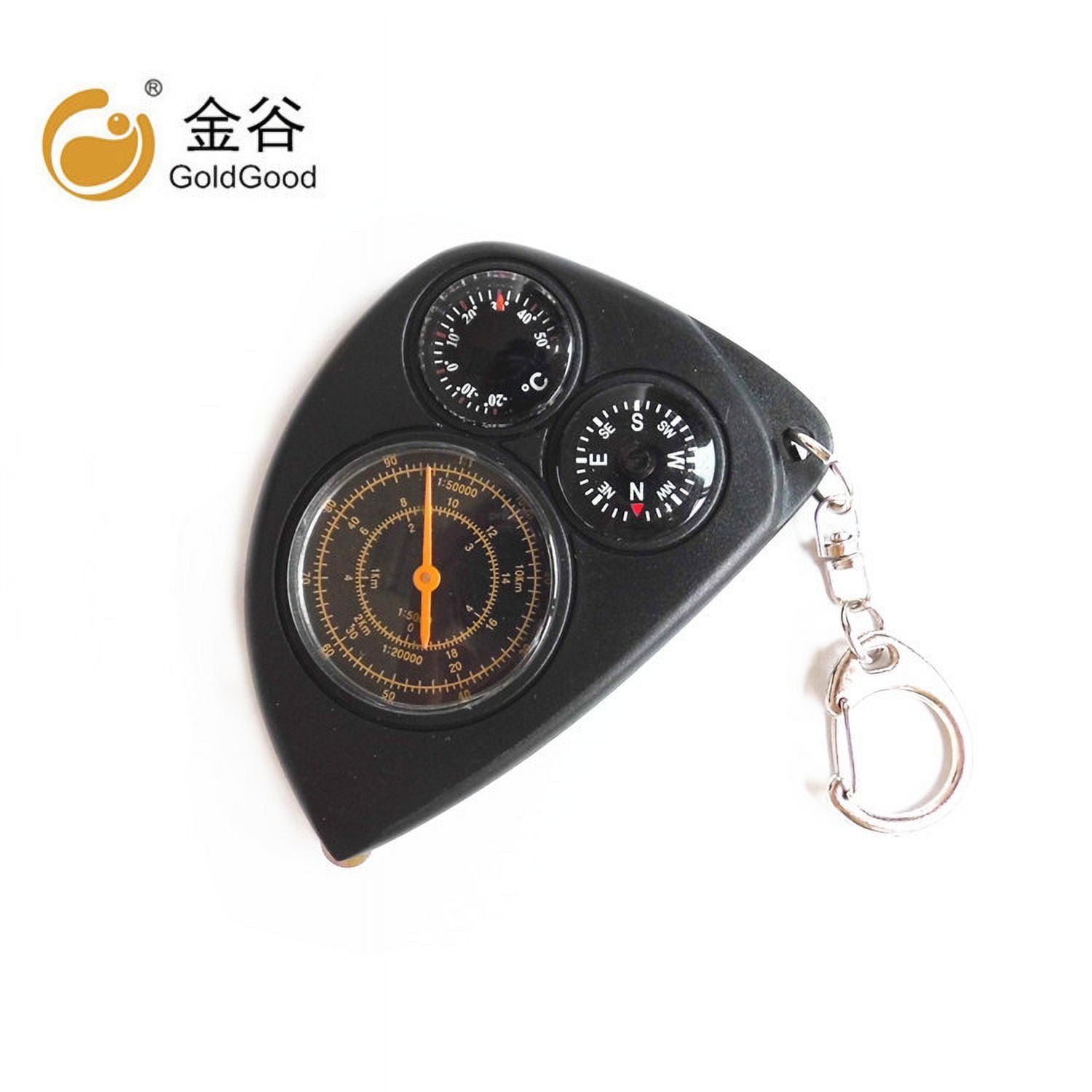 Gauge Camping Compass Metal Measuring Compass Portable Versatile ...