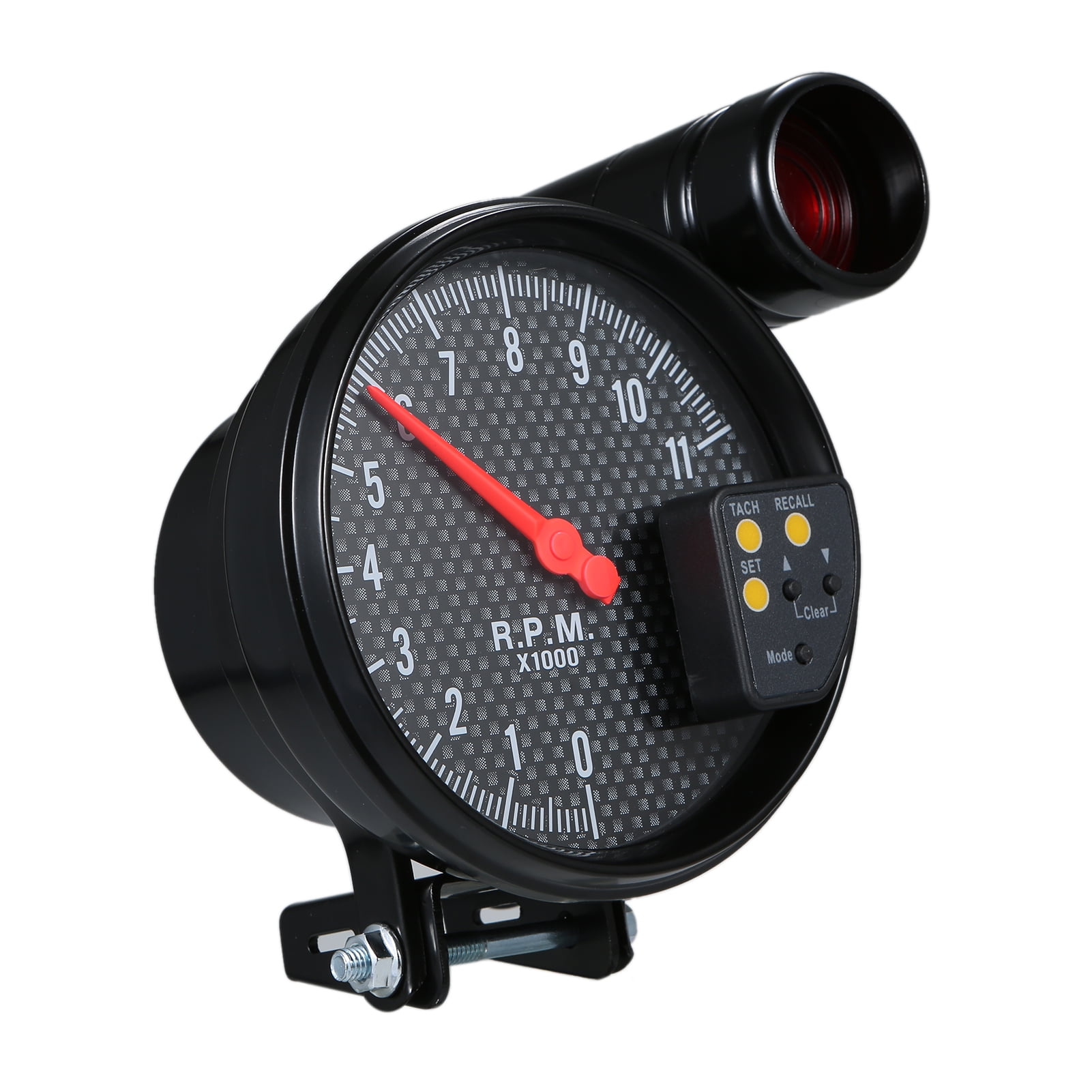 Gauges 5 Inch Diameter Tachometer Carbon Fiber Face 7 Colors Optional ...