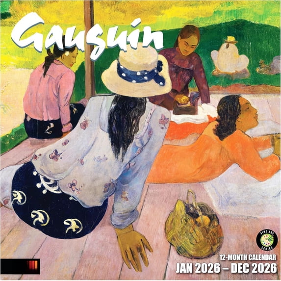 Gauguin 2026 Wall Calendar 12 Month | 12" x 24" Open | Thick & Sturdy ...