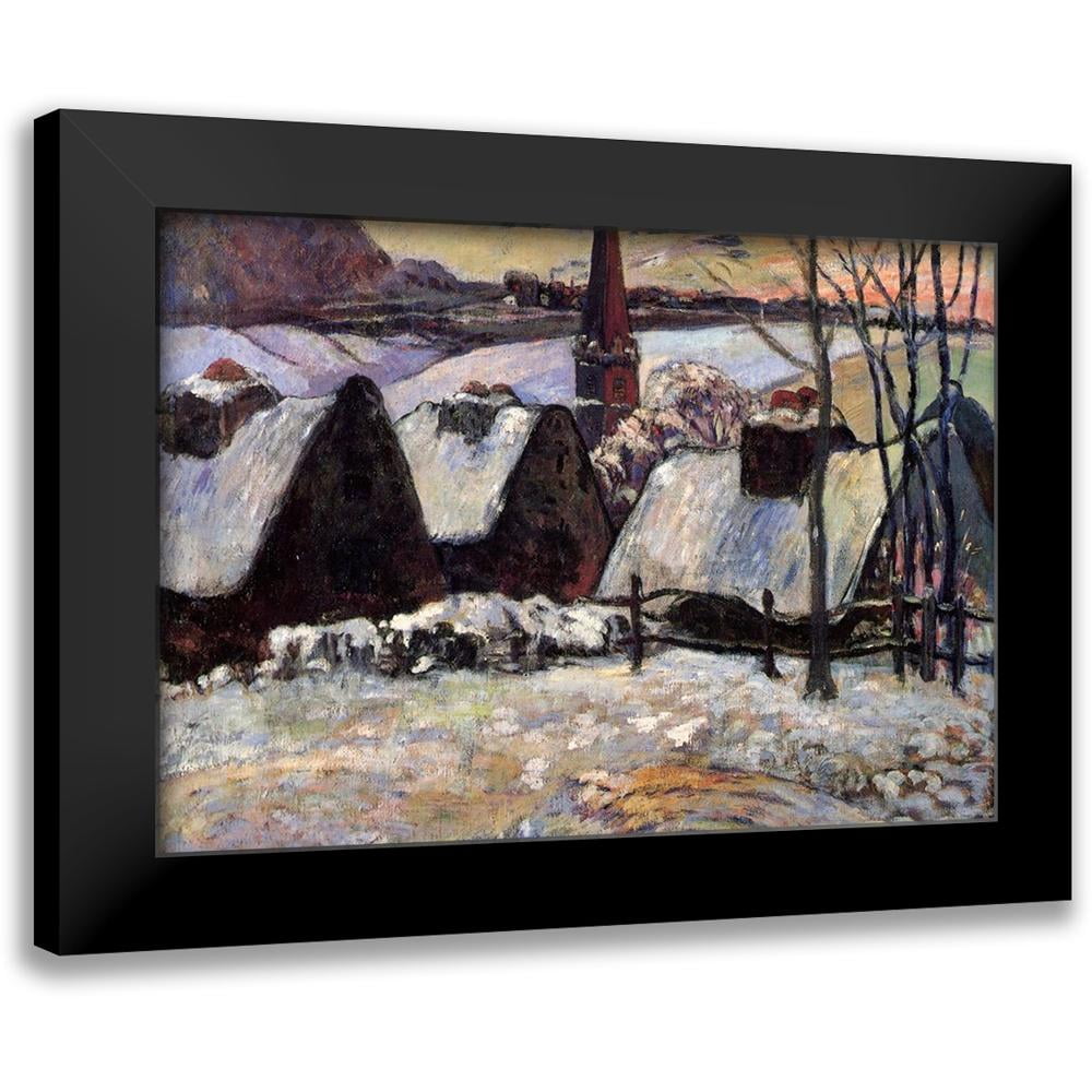 Gauguin, Paul 14x11 Black Modern Framed Museum Art Print Titled ...