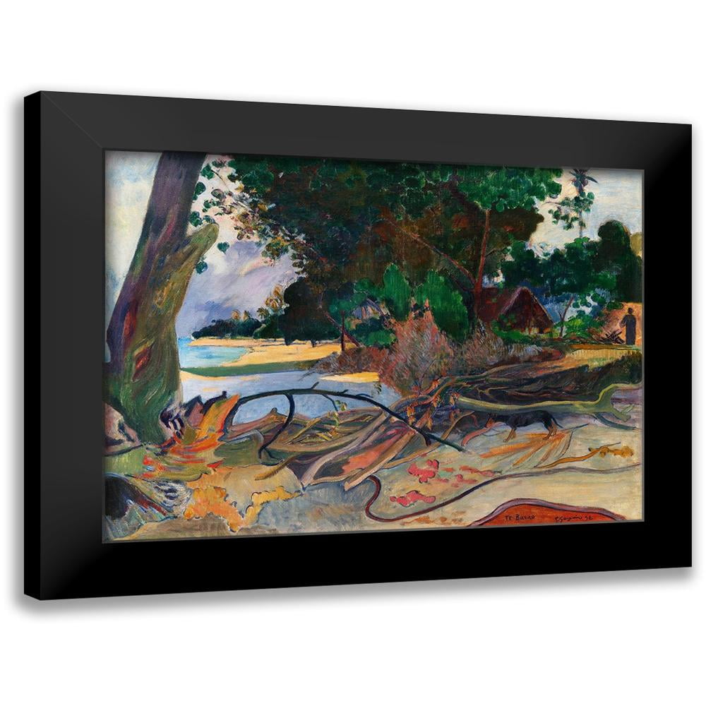 Gauguin, Paul 14x11 Black Modern Framed Museum Art Print Titled - The ...