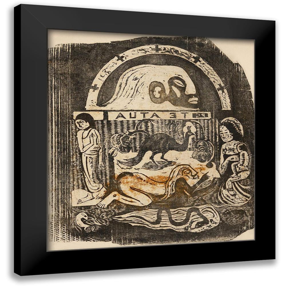 Gauguin, Paul 15x16 Black Modern Framed Museum Art Print Titled - The ...