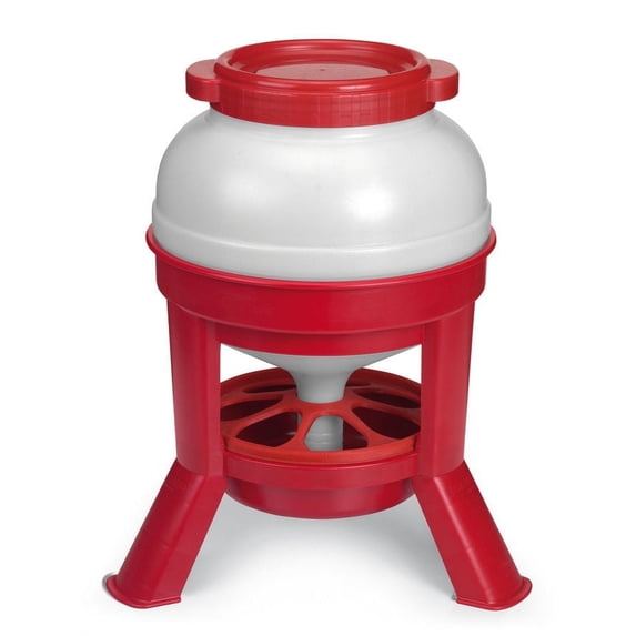 Gaun Large Capacity Chicken Hopper Feeder | 20 Liter for Poultry ...