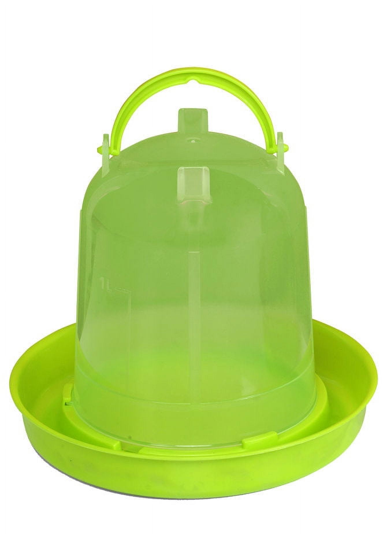 Gaun Economy Plastic Poultry Waterer | 1.5 Liter | Lime Green - Walmart.com