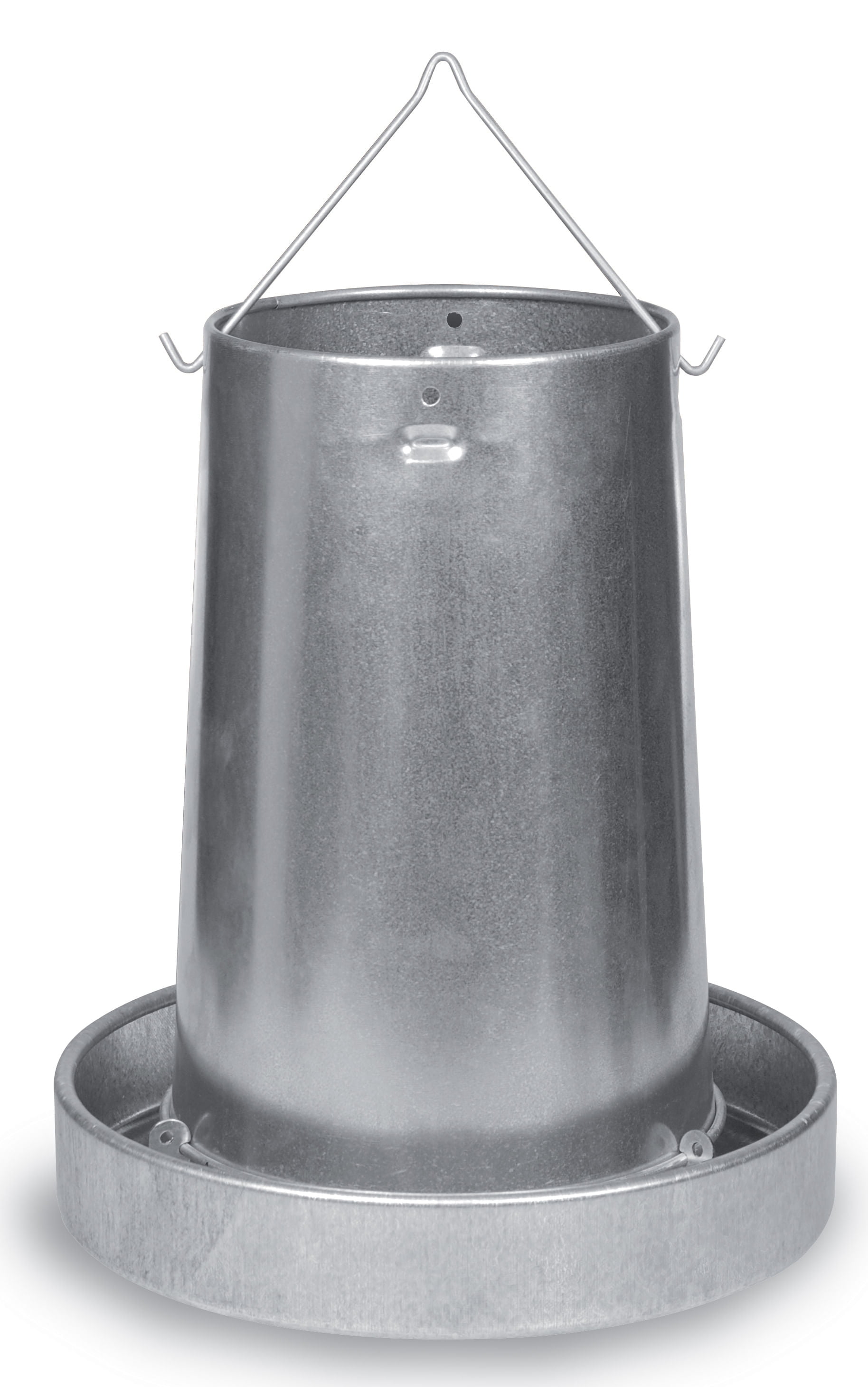 Gaun Galvanized Metal Chicken Feeder - Walmart.com