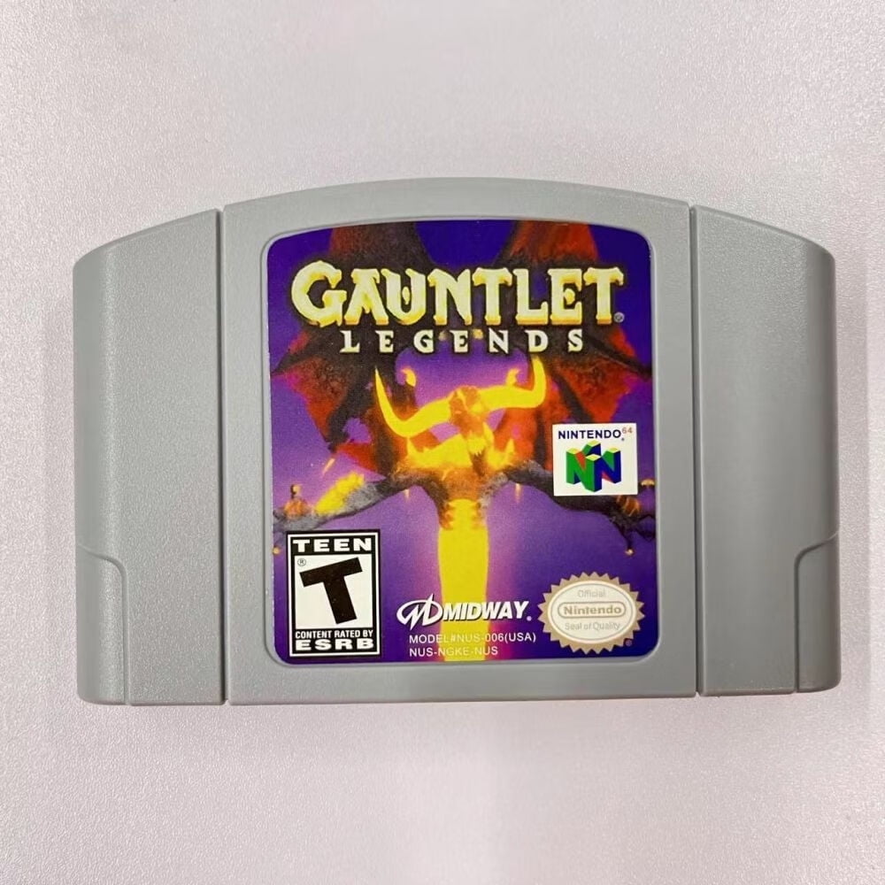 Gauntlet Legends - N64 Game Cartridge - US Version - Walmart.com