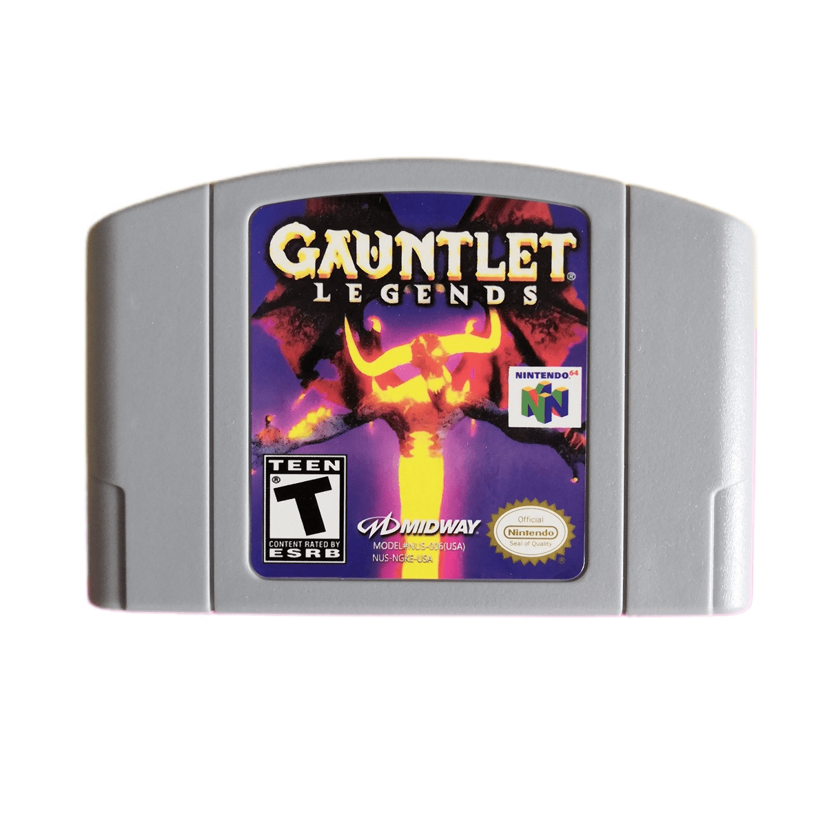 Gauntlet Legends Video Games Cartridge Card for N 64 Us Version ...