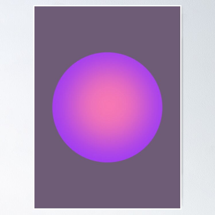 Gaussian Blur Purple UNFRAMED Poster, 18x24 - Walmart.com