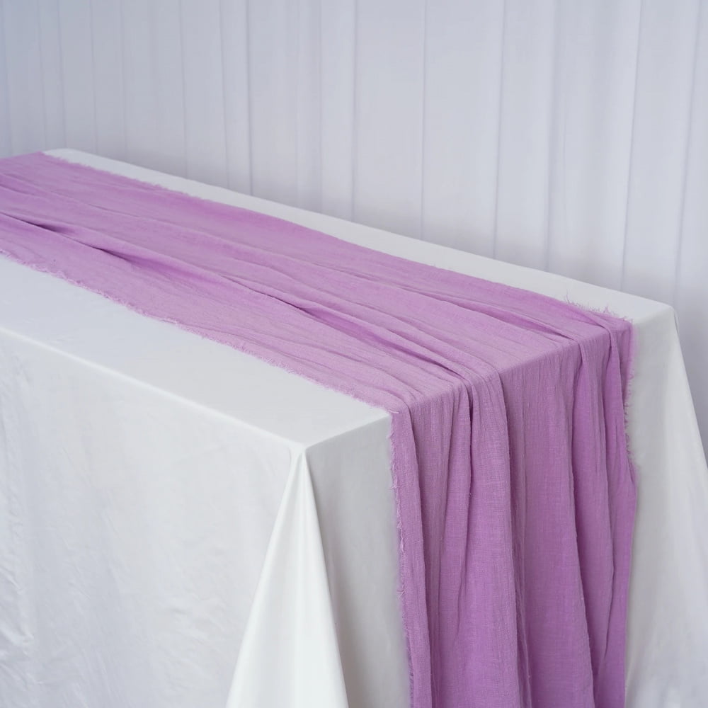 Gauze Cotton Wedding Table Runner Sage Retro Burr Texture Dining ...