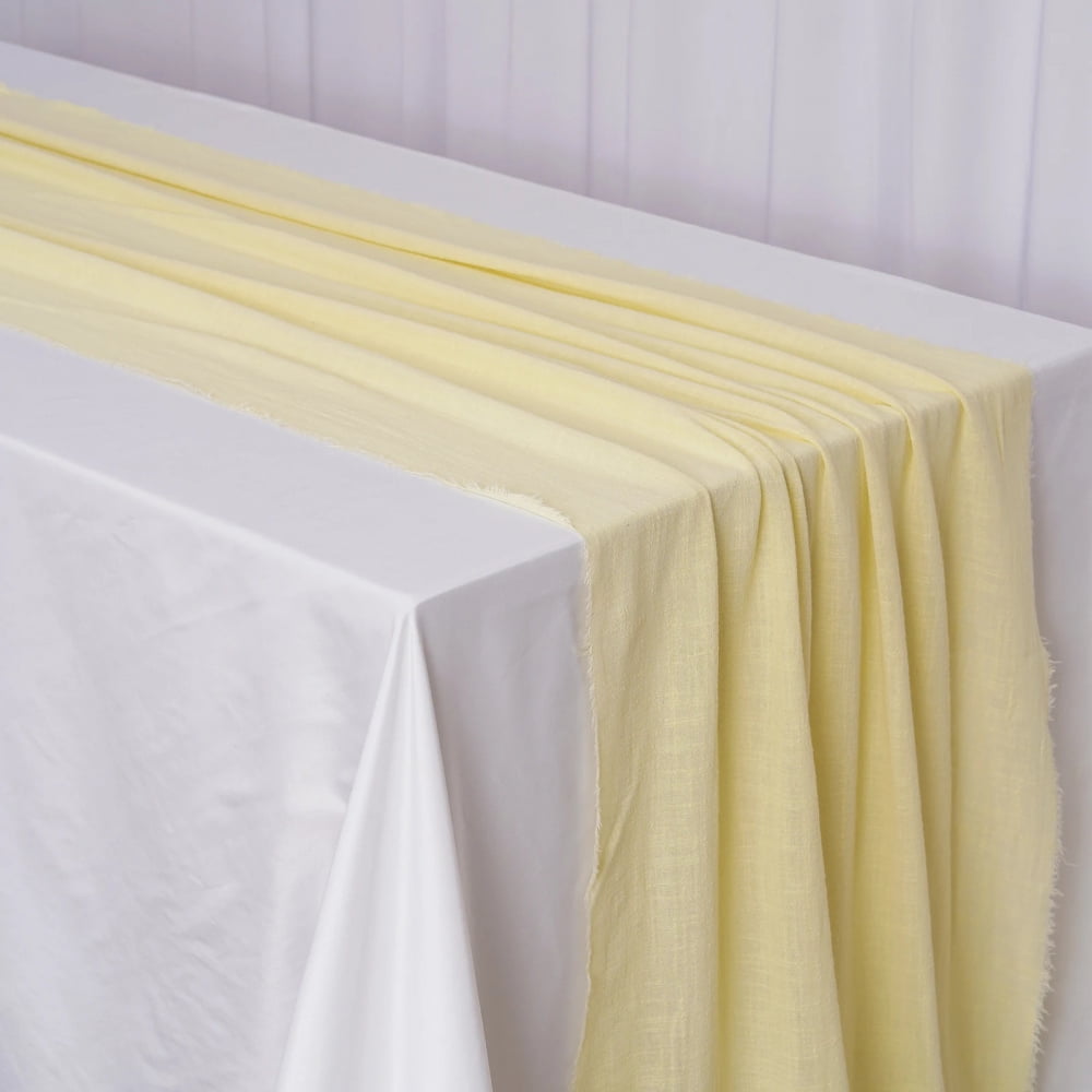 Gauze Cotton Wedding Table Runner Sage Retro Burr Texture Dining ...