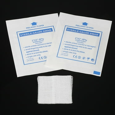 Medline Sterile Nonwoven Gauze Drain Sponges NON256000 BX/50 - Walmart.com