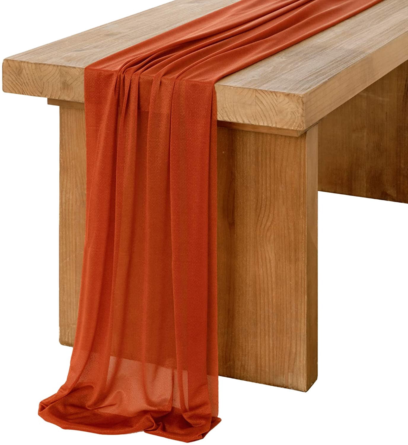 Gauze Table Runner Chiffon Like Wedding Table Runner 120 inches Long ...