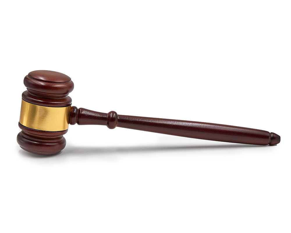 Advantus Wood and Brass Gavel Set - Walmart.com