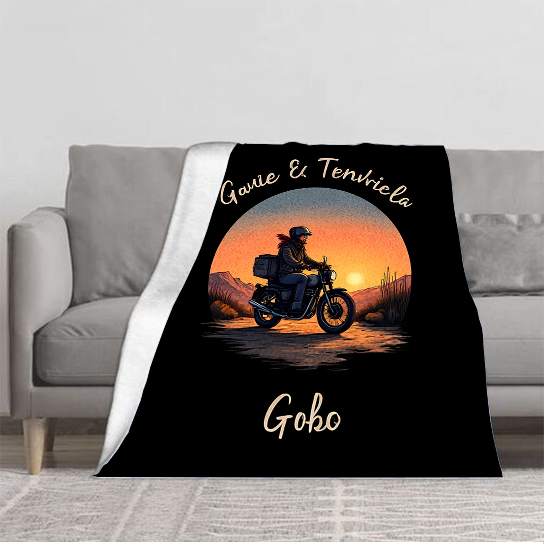 Gaviñe & Tenviela Durable Soft and Warm Flannel Blanket - Cozy Desert ...