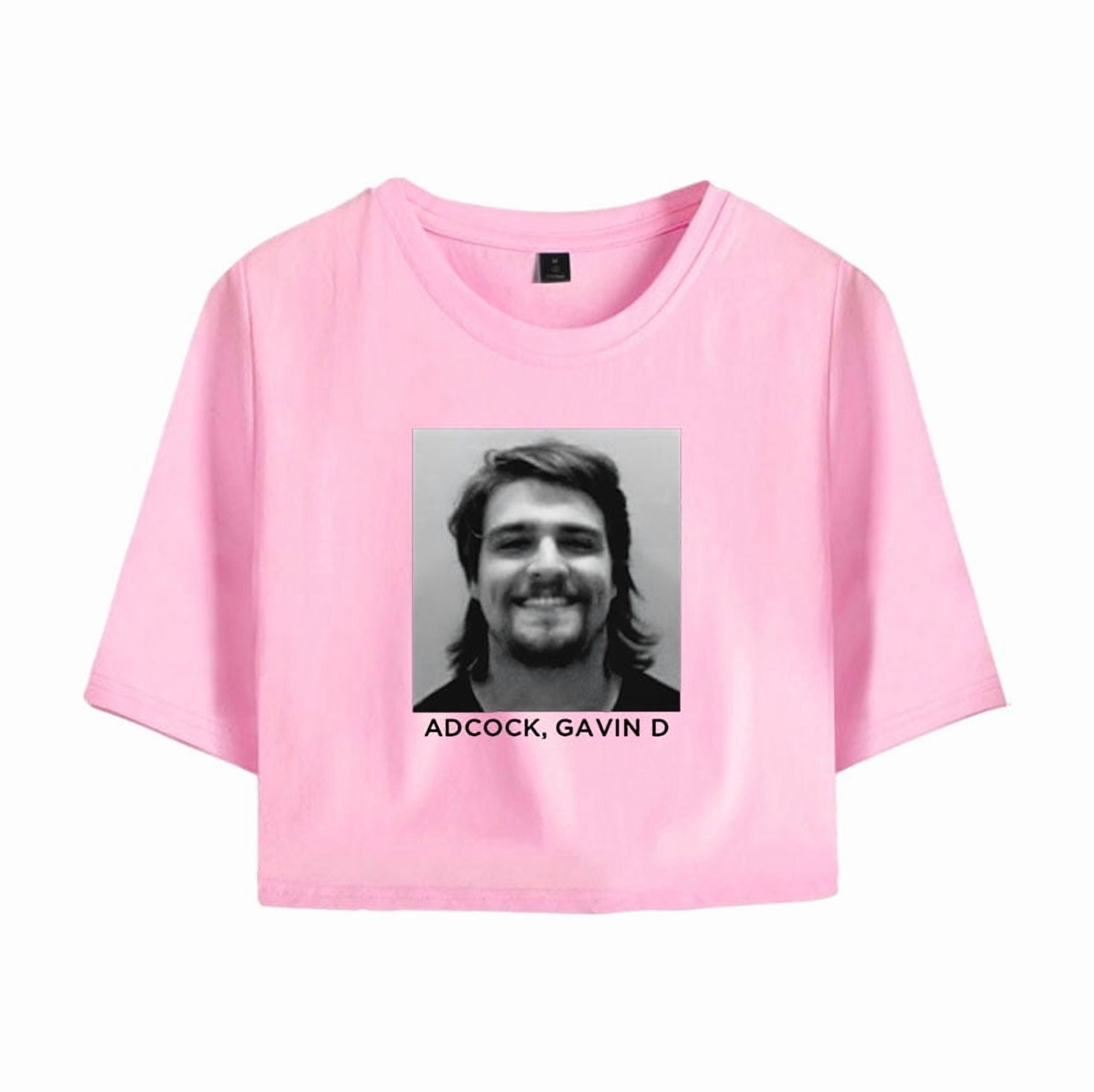 Gavin Adcock Merch Photos Crop Top Midriff-Baring T-shirt Women Girl ...