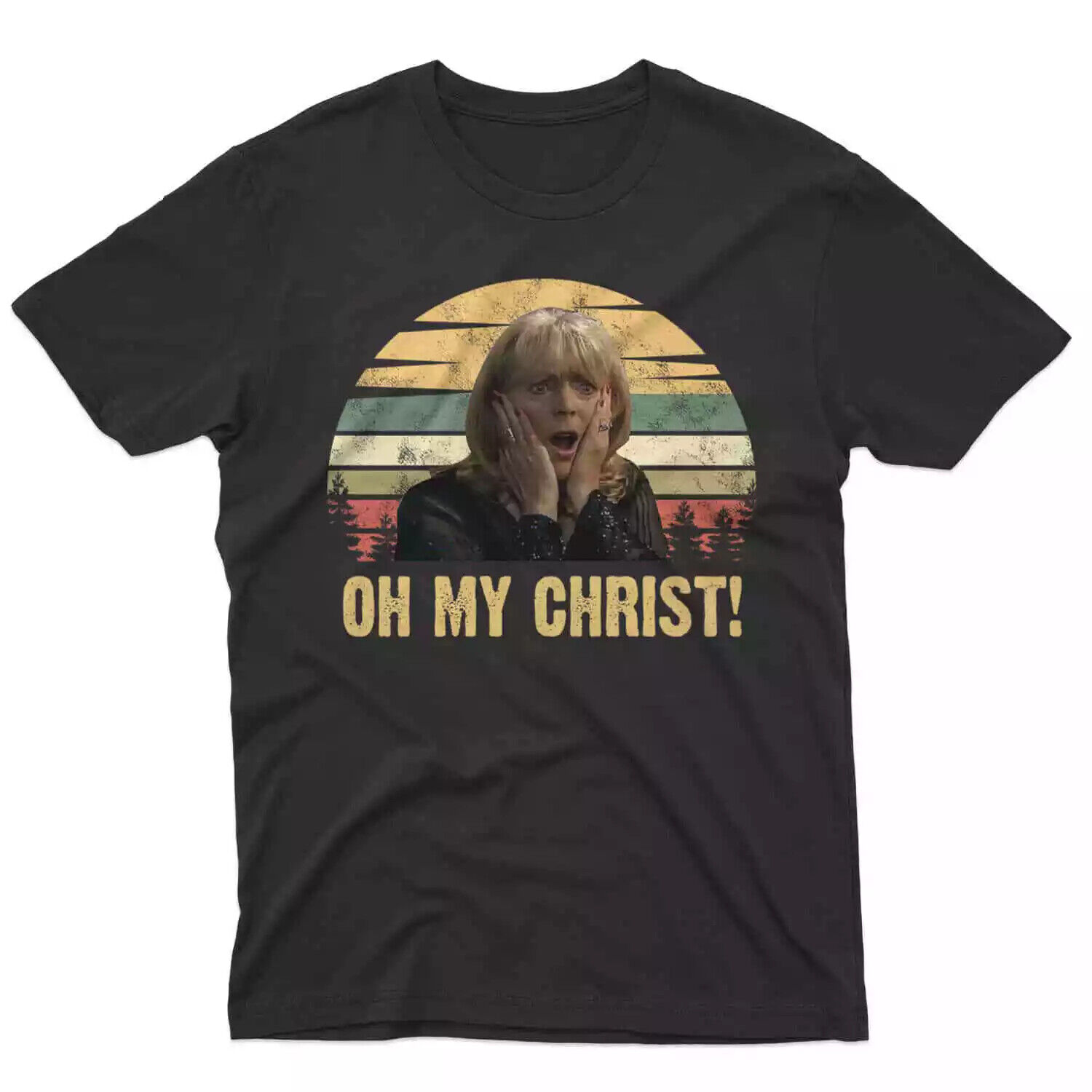 Gavin And Stacey Movie Pam Shipman Sitcom Retro Vintage Sunset Unisex T ...