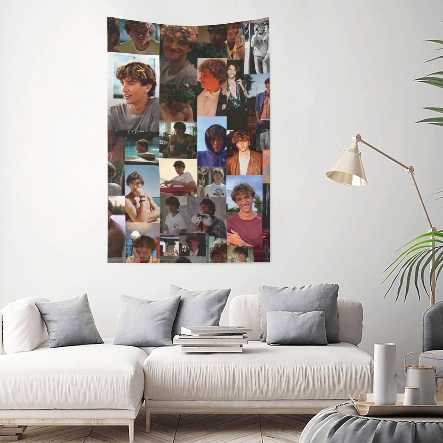 Gavin Casalegno And Jeremiah Actor Fisher Tapestry Art Hippie ...